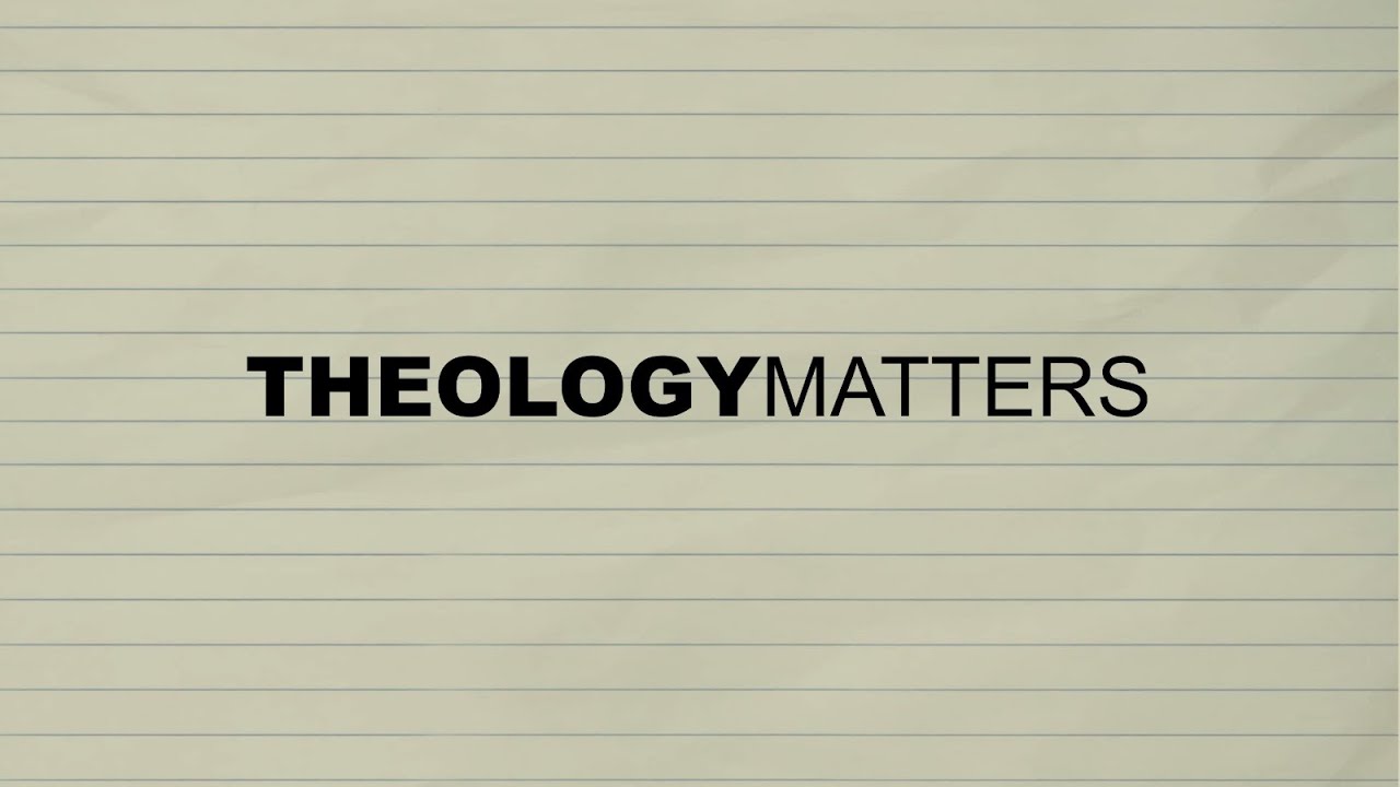 BRIDGE | Podcast "Theology Matters" by Jason Metz, March 23, 2025 - YouTube