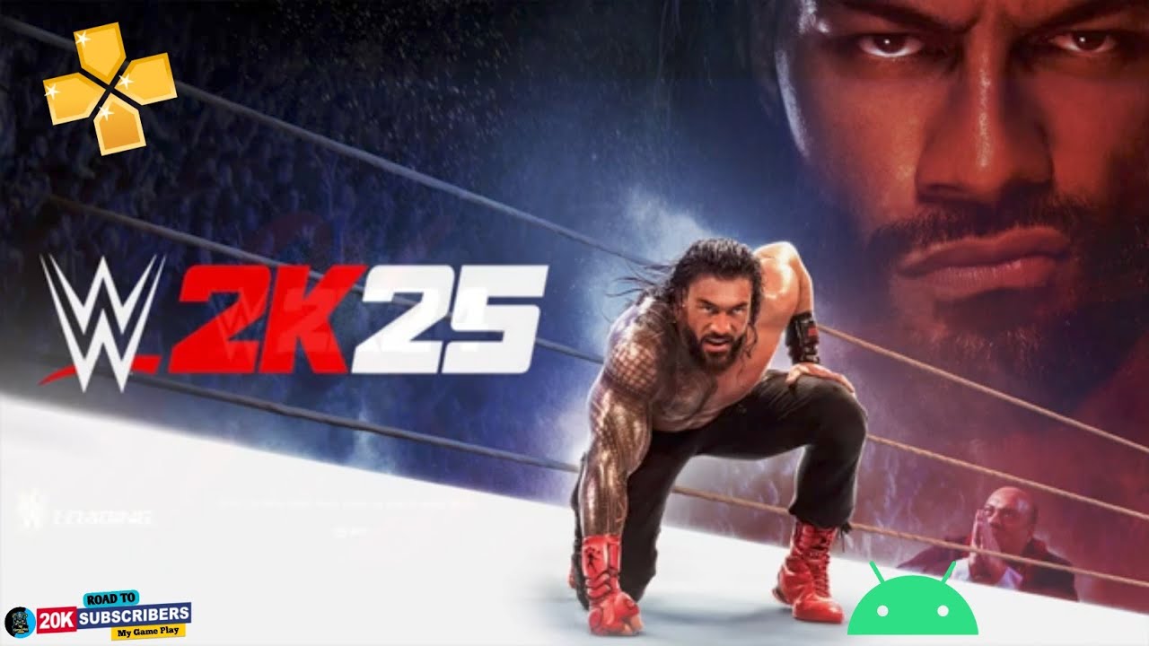 WWE 2K25 PSP New Game For PPSSPP Emulator On Android Mobile Device ...