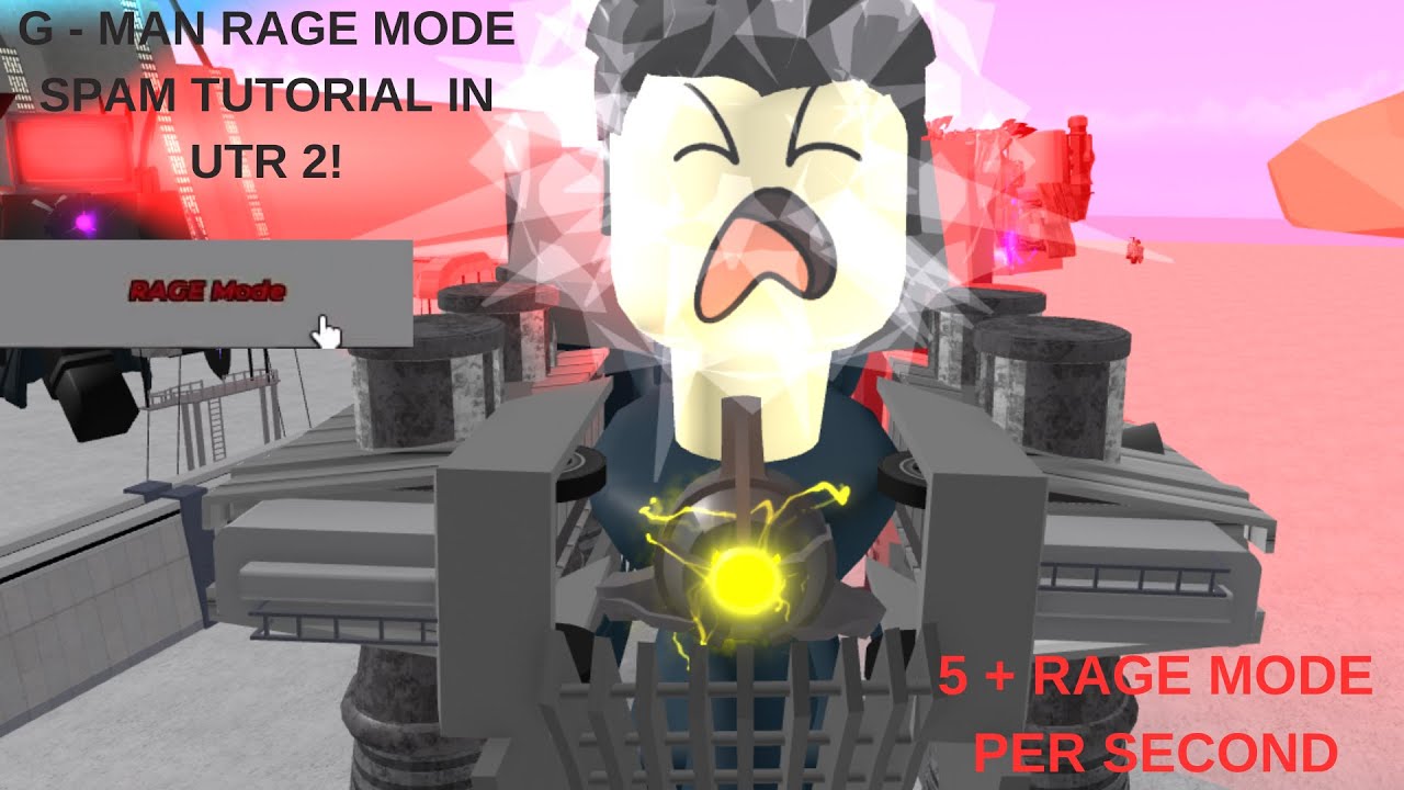 GMAN RAGE MODE SPAM TUTORIAL IN ROBLOX ULTIMATE TOILET RP 2! - YouTube