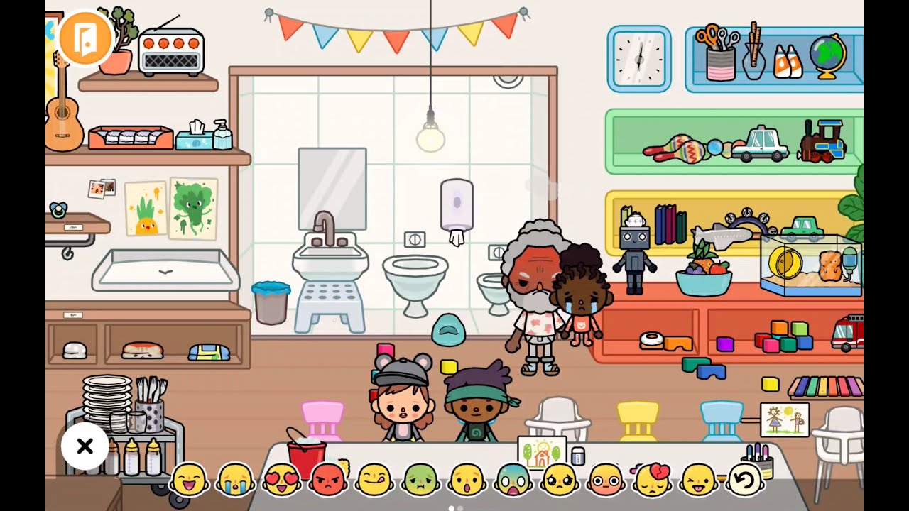 Тока бока день 45 – локация городок тип топ, садик и концерт - YouTube