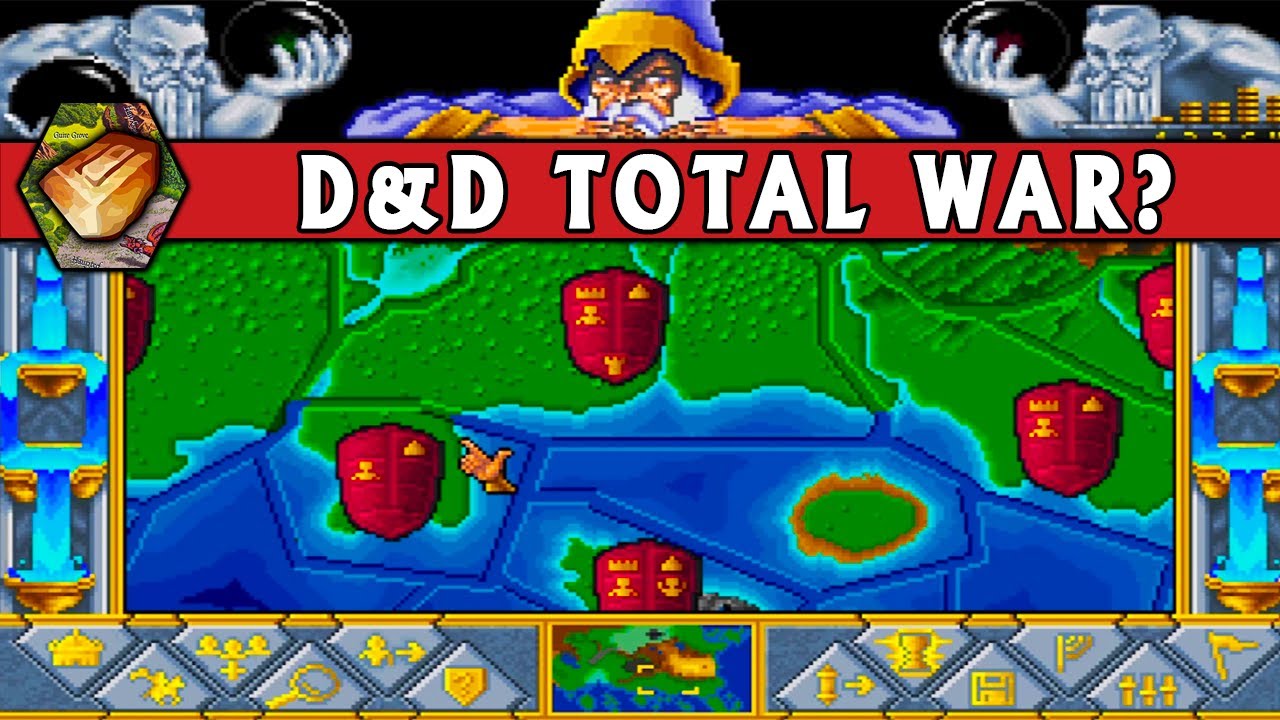 Fantasy Empires 1993 Dungeons & Dragons Strategy Game - YouTube