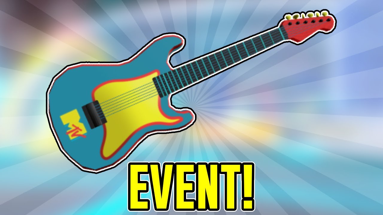 [EVENT] HOW TO GET THE MTV GUITAR IN THE VMA EXPERIENCE! | ROBLOX - YouTube