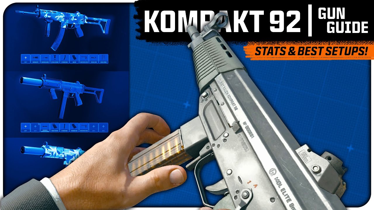 The Kompakt 92 has an Insane TTK Potential! | Stats & Best Attachment ...