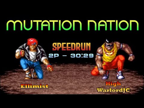 Mutation Nation Arcade Speedrun - 2P - 30:29 WR [248/3116] - YouTube