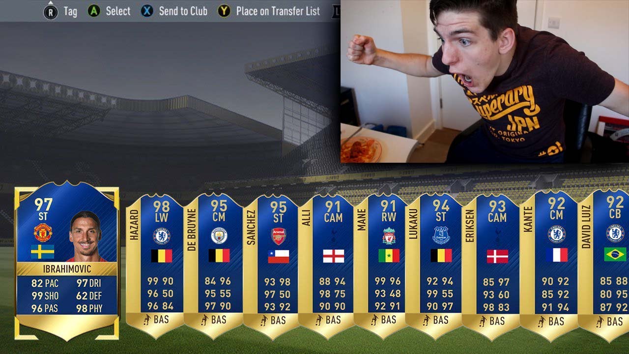 TOTS IN EVERY PACK!!! 🇨🇱🇫🇷 (FIFA 17 TOTS BPL PACK OPENING) - YouTube