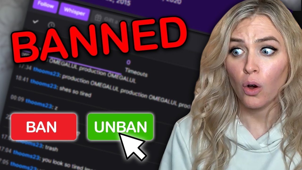 I Let My Viewers Do My Unban Requests - YouTube