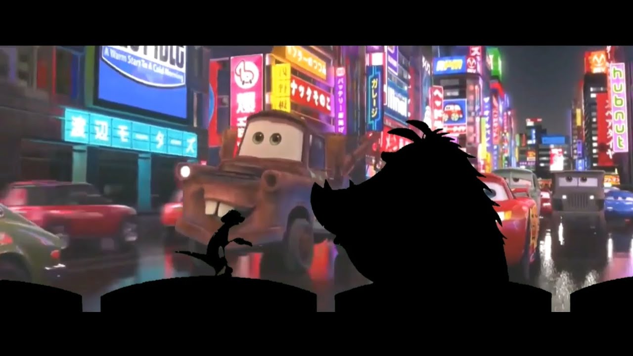 Timon and Pumbaa Interrupt 2 Cars II: The International Agent - YouTube