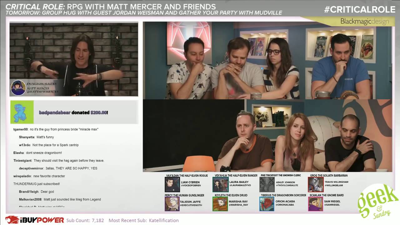 Critical Role - Victor The Black Powder Merchant - 1 - YouTube