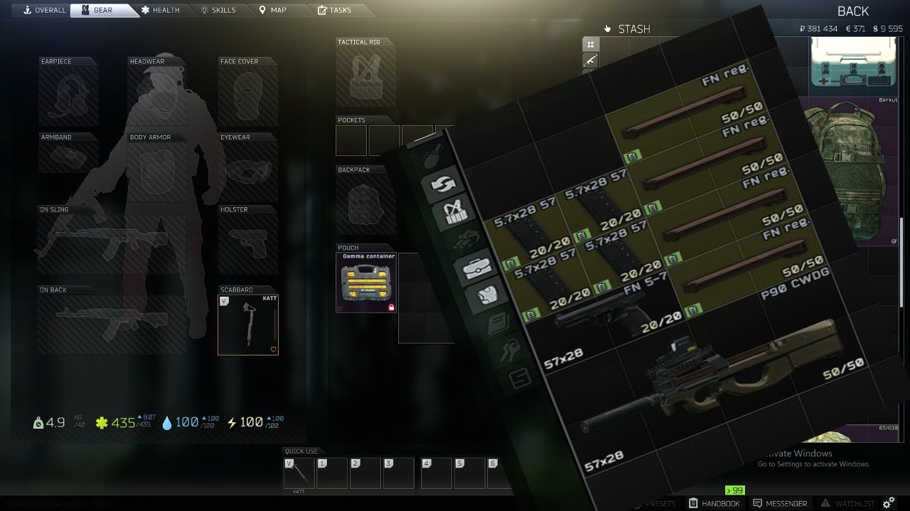 Lets play EFT!! using the new years gift to get more gear - YouTube