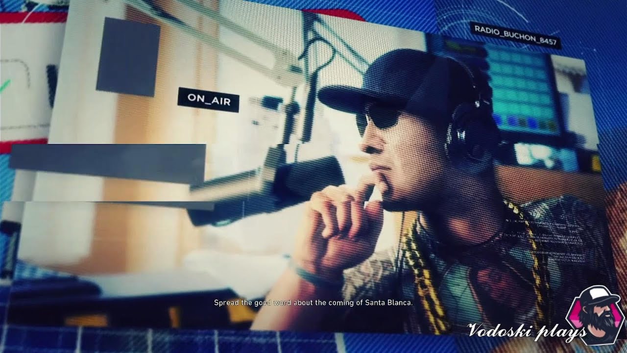 DJ PERICO HOLLERING AT YOU OVER THE AIR WAVES Ghost Recon Wildlands ...