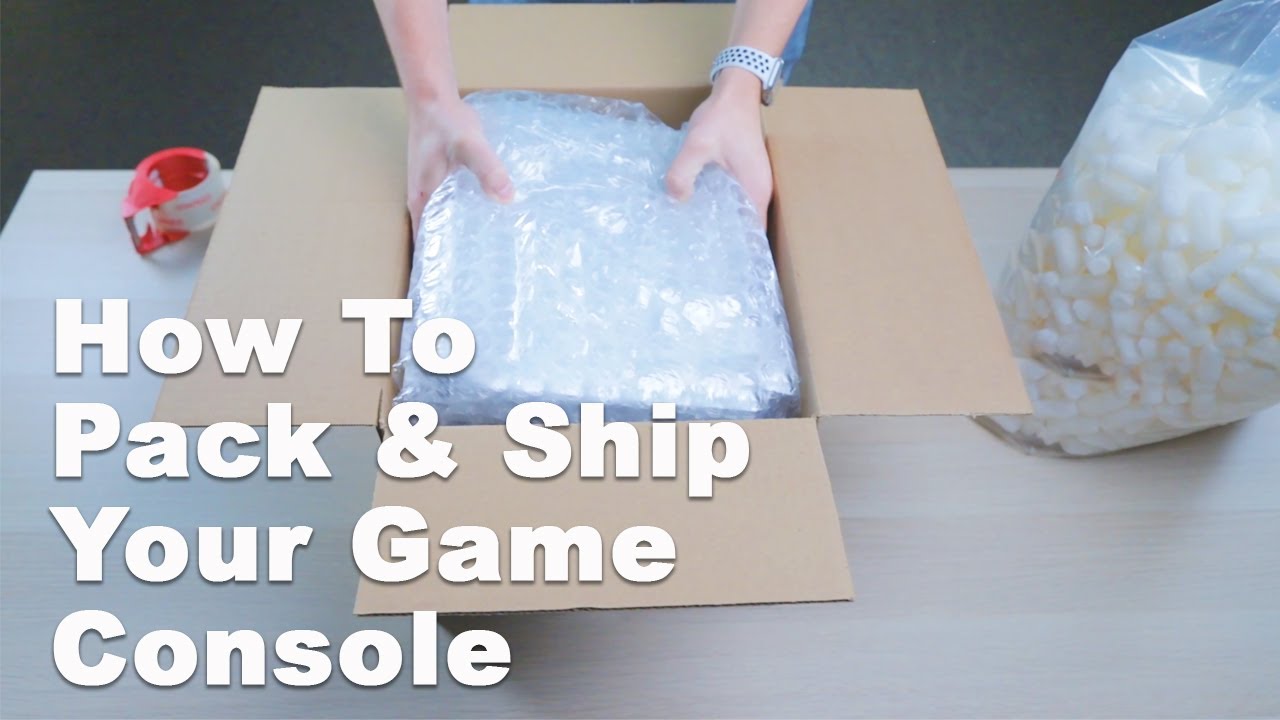How To Pack & Ship Your Game Console Safely | Sell Your Used Game ...