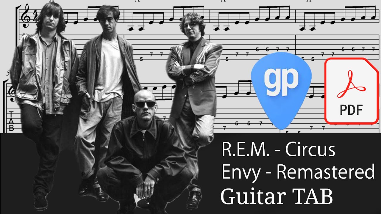 R.E.M. - Circus Envy (Monster, Remastered) Guitar Tabs [TABS] - YouTube