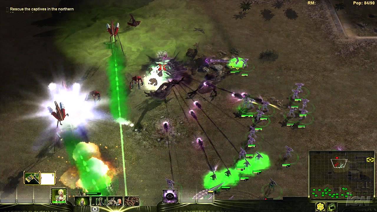 Universe at War: Earth Assault PC Games Gameplay - Masari - YouTube