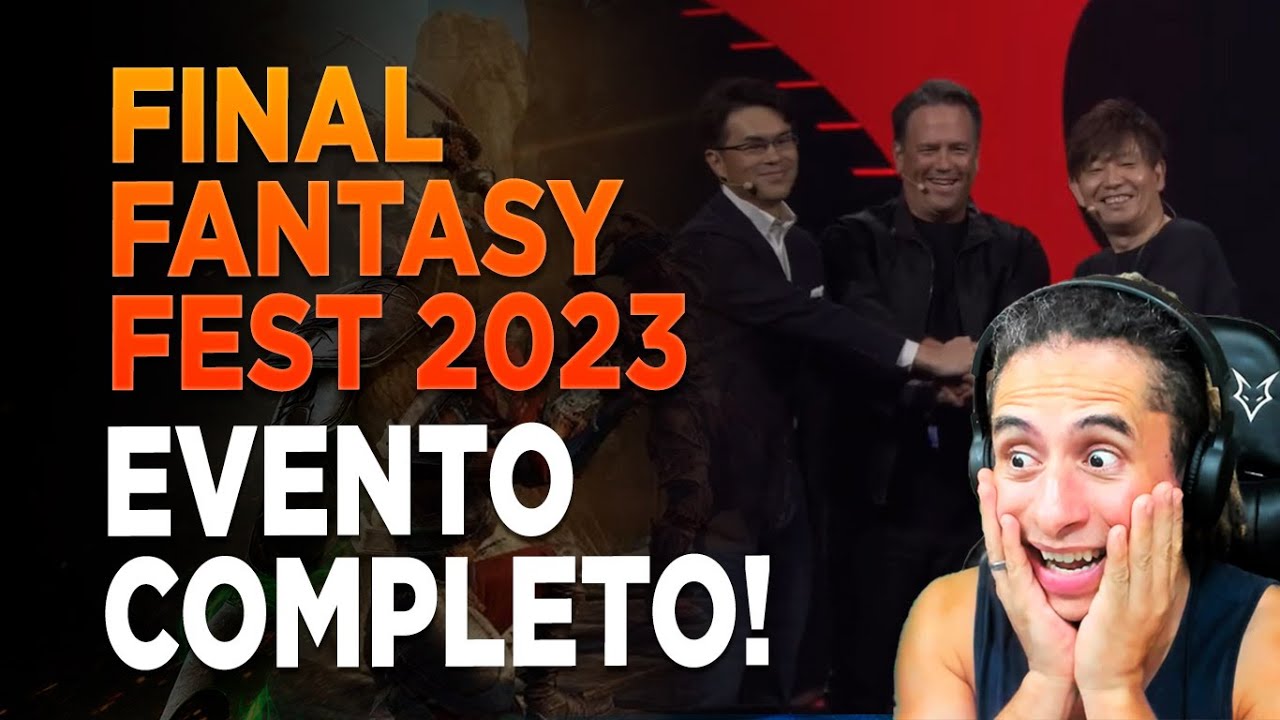 ZEUS REAGE: FINAL FANTASY FAN FEST 2023 - EVENTO COMPLETO - YouTube