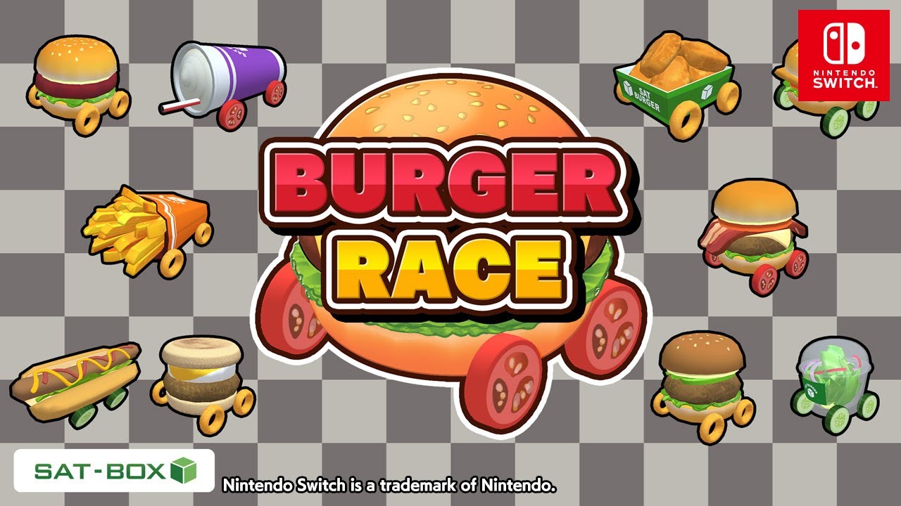 BURGER RACE【Nintendo Switch】 - YouTube