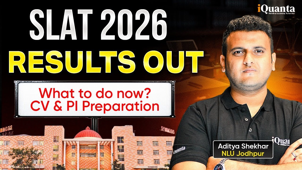 SLAT 2026 Results Out | CV and PI preparation for SLAT 2026 - YouTube