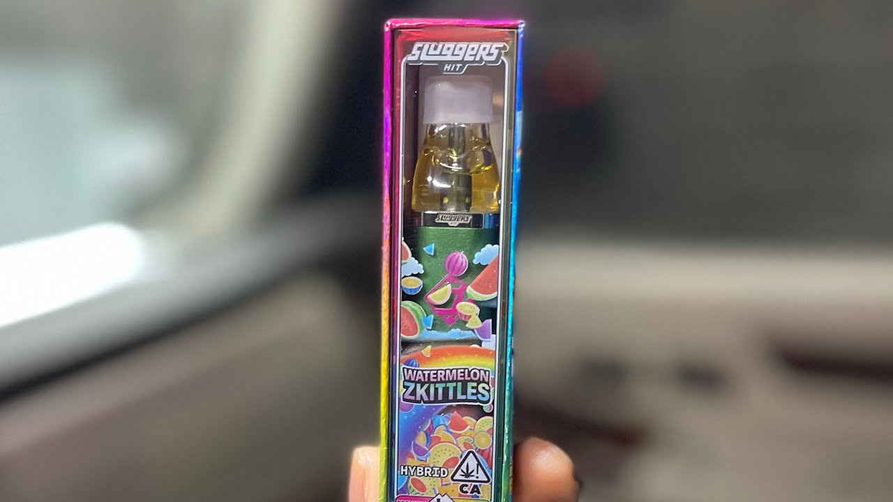 SLUGGERS GRAM SLAMMER DISPOSABLE (WATERMELON ZKITTLES) - YouTube