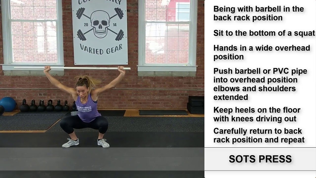 TTSL Daily Movement | How To Do A Sots Press - YouTube