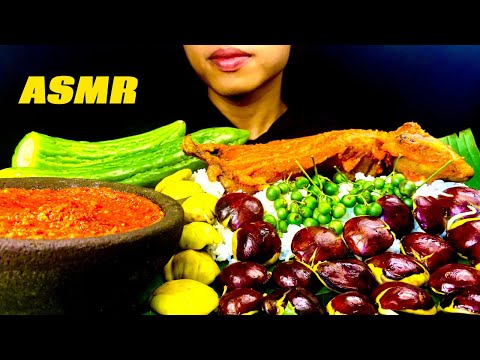 ASMR MARMUT GULING, LALAPAN PARE, JENGKOL SAMBAL MUKBANG