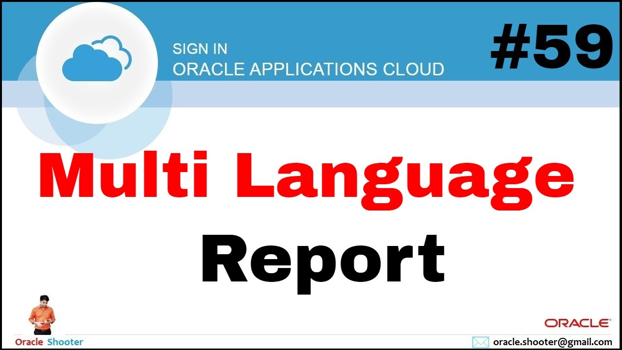 Oracle Fusion 59: How to use Multi Language concept in Oracle fusion ...
