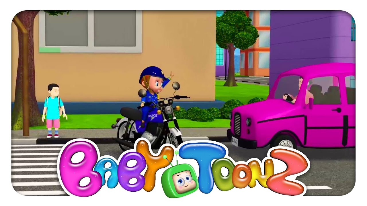Safety Vehicles Song | Best Nursery Rhymes Collection For Kids | Baby ...