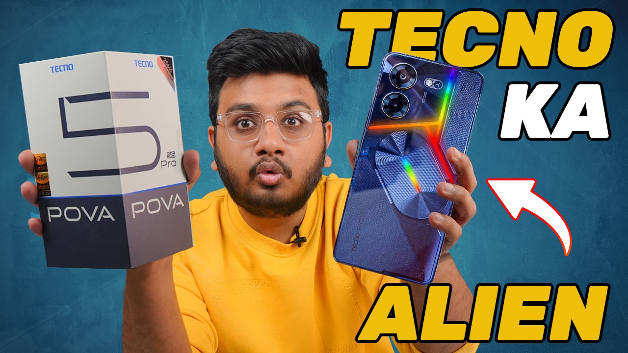 Tecno Pova 5 Pro 5G Unboxing | Alien Looking Phone 🤖 - YouTube