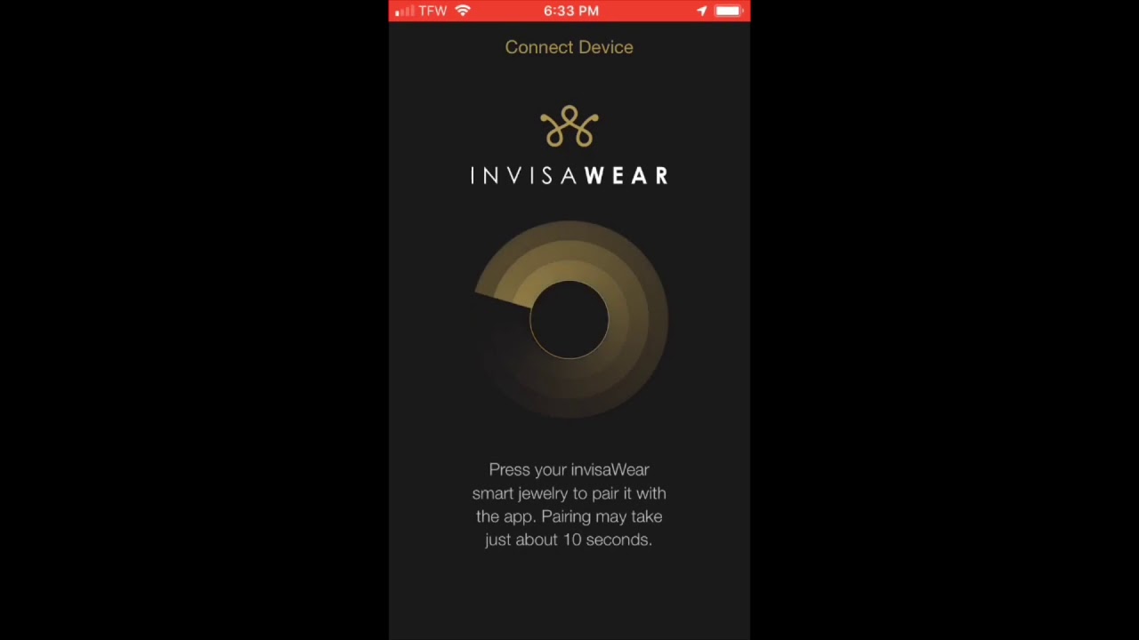 invisaWear Setup Video - YouTube