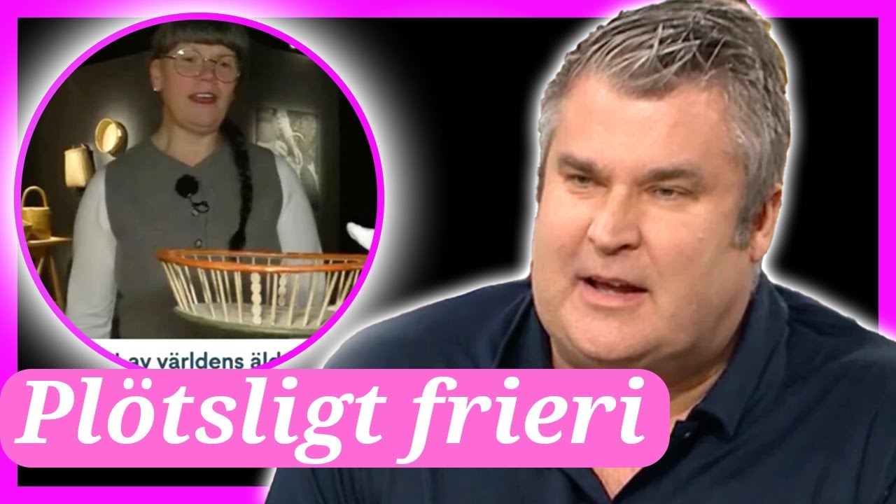Plötsliga frieriet i Nyhetsmorgon – Marcus helt chockad - YouTube