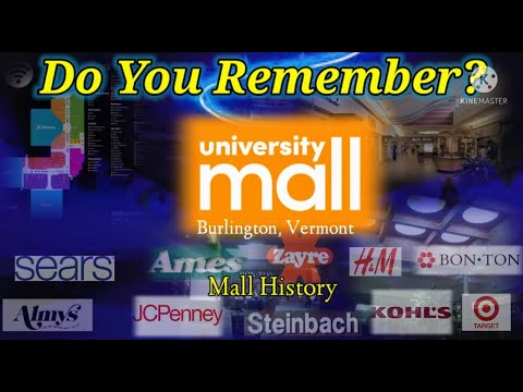 Do You Remember The University Mall in South Burlington Vermont? - YouTube