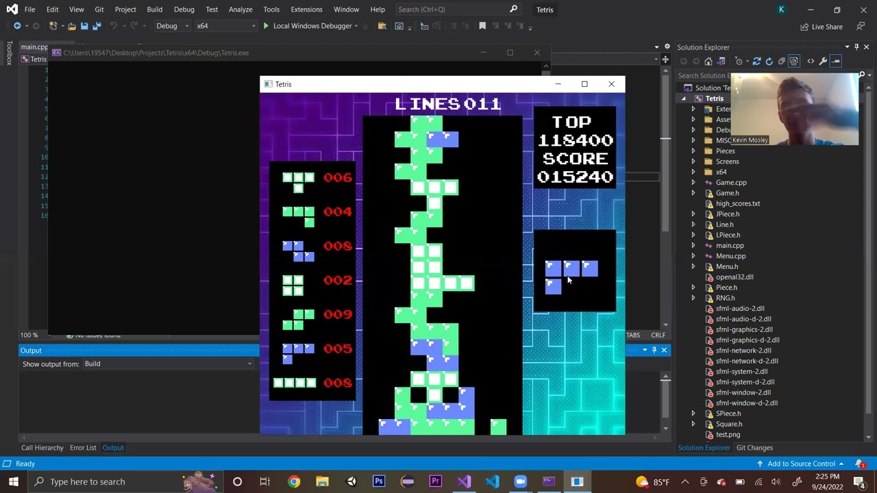 Tetris C Smfl Youtube