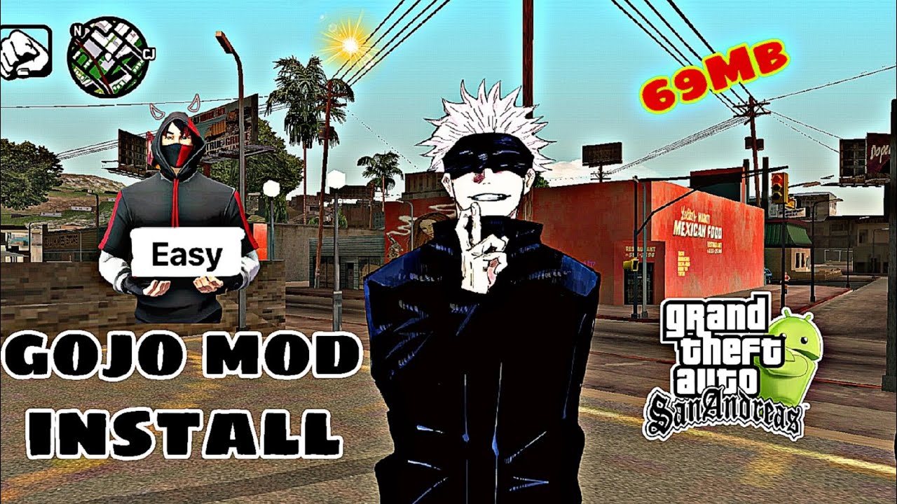 GTA SA - GOJO MOD - |NSTALLATI0N 😬 - YouTube