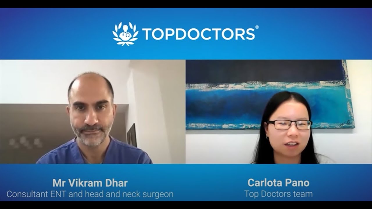 Glue ear - Interview with Mr Vikram Dhar - YouTube