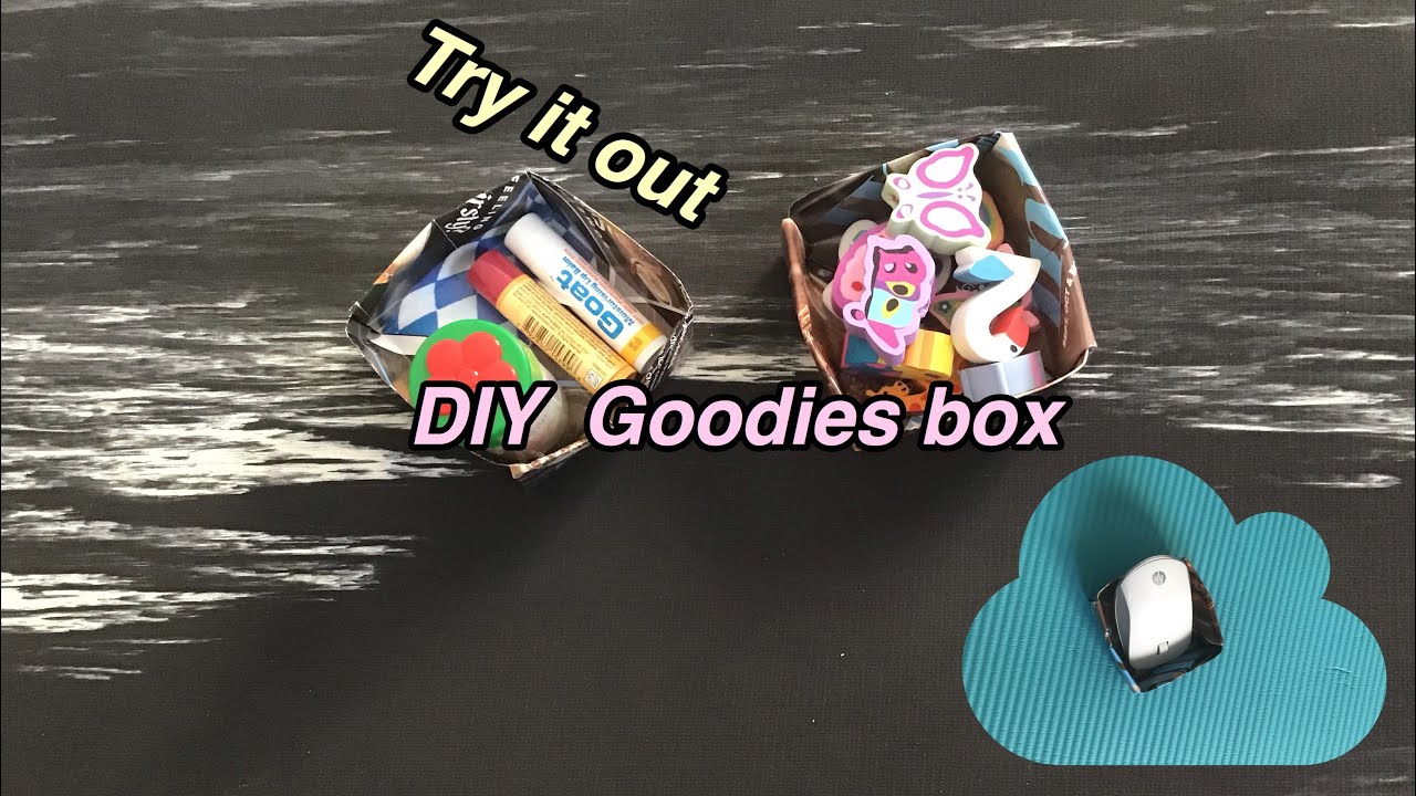 How To Make A DIY Goodies Box!!🤩 - YouTube