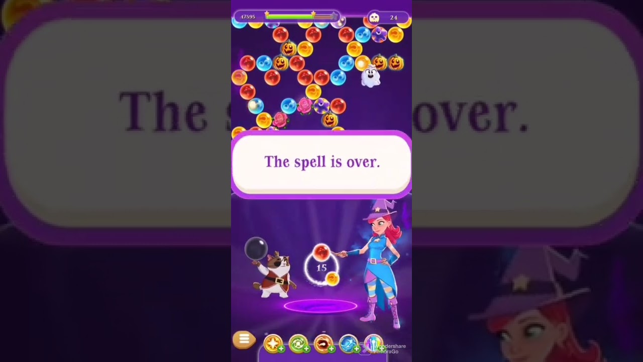 Bubble Witch Saga 3 Level 5390 - YouTube