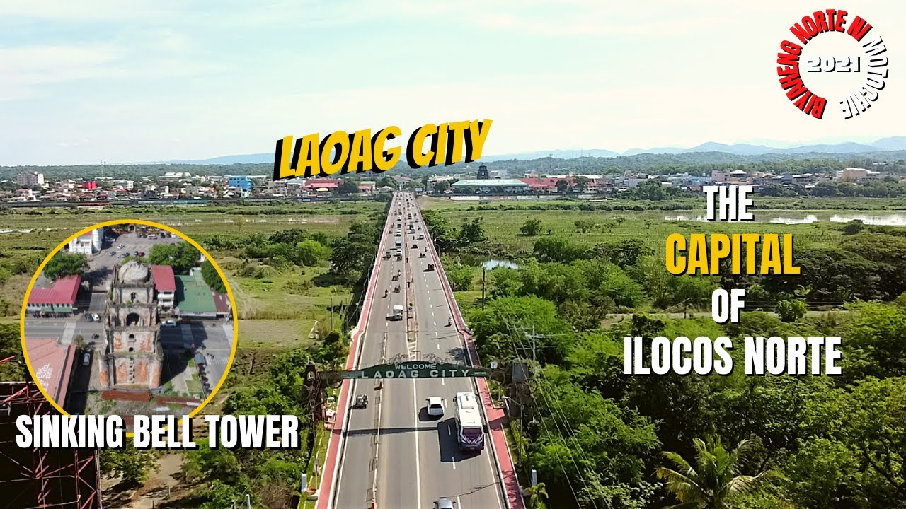 LAOAG CITY | CAPITAL OF ILOCOS NORTE PHILIPPINES | AERIAL VIEW - YouTube
