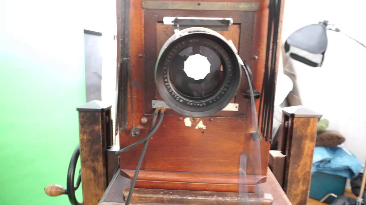Ansco 8x10" studio camera with Wollensack 14 1/2" Vitax / Petzval ...