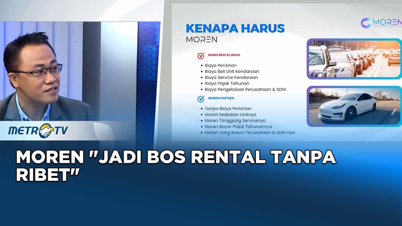 INFOPLUS - Moren "Jadi Bos Rental Tanpa Ribet" - YouTube