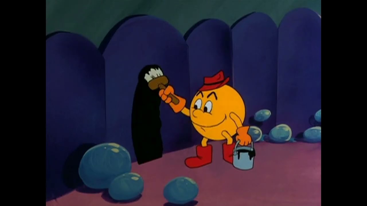 Pac Man (1982) Sticky Messy Gooeyness - YouTube