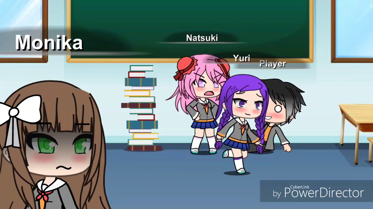 Just Monika By Random Encounters || Gachaverse Music video - YouTube