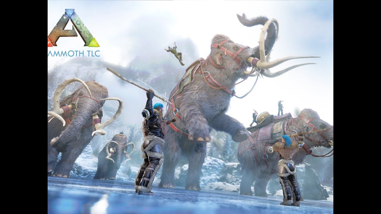 Ark genesis 2 trailer and stego and mammoth TLC - YouTube