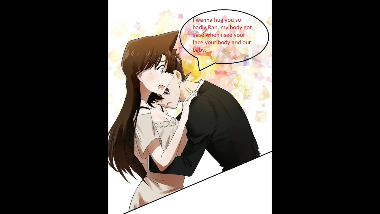 Detective Conan Screenshot parody:When SHinichi and Ran always Hug each ...