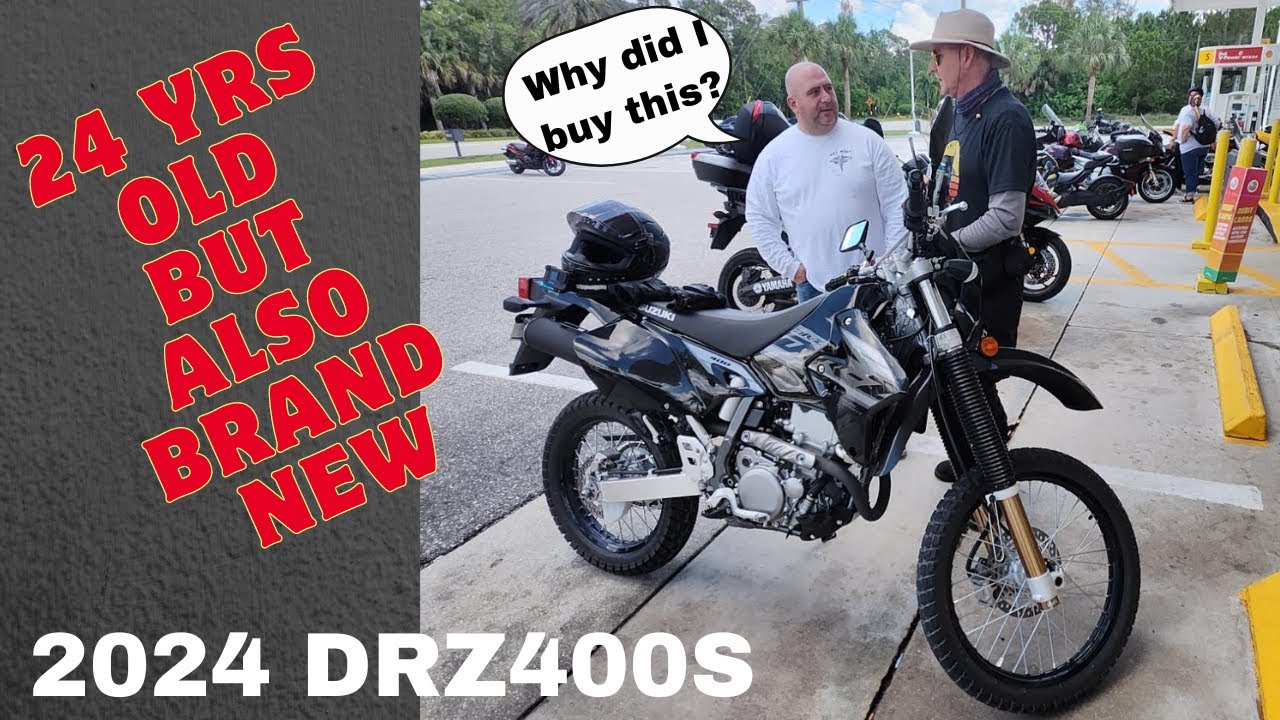 My new 2024 Drz 400s - an All-in-one Motorcycle Solution! - YouTube