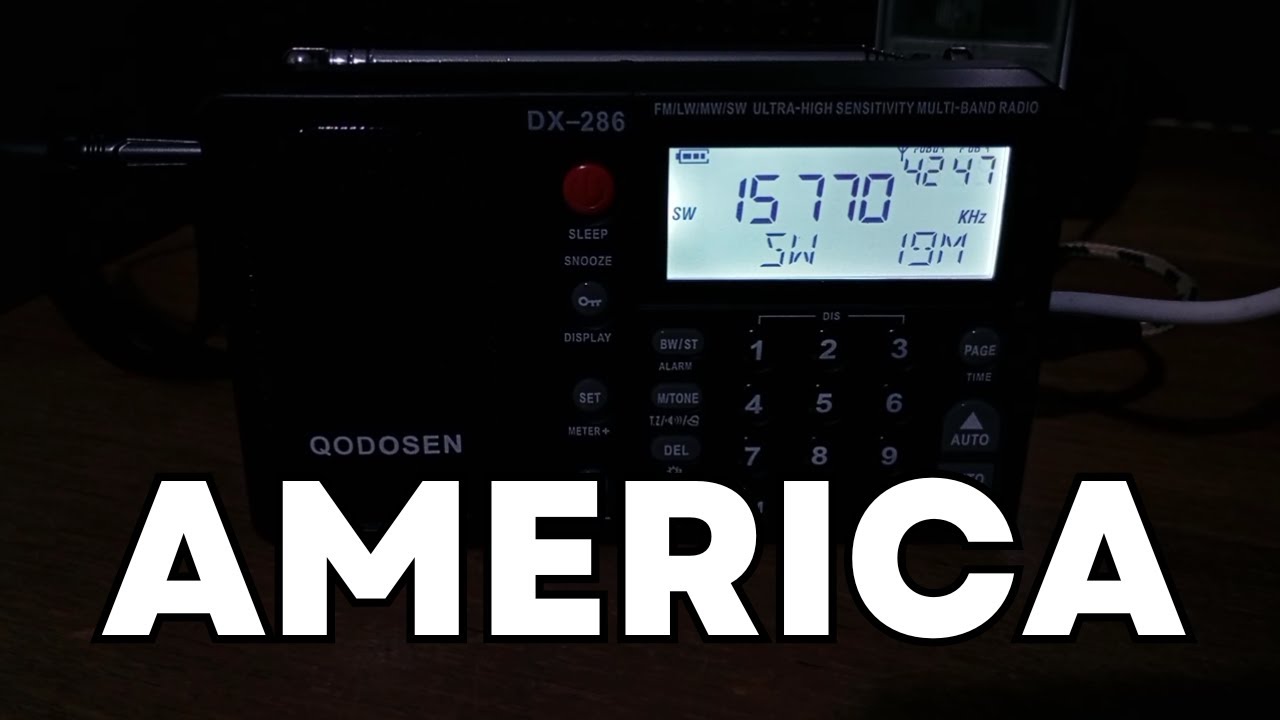 VORW, PAB Radio Africa, Voz Missionária on Qodosen DX-286 with MLA30 ...