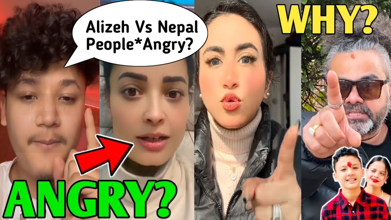 Boycott Aayush & Alizeh🤬-Nepali People Very Angry On Alizah Jamali ...