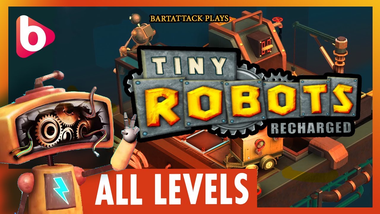 TINY ROBOTS RECHARGED (PC version) | All Levels | Walkthrough | A puzzle escape game - YouTube