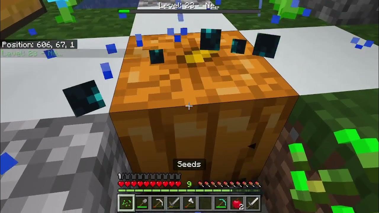 Minecraft One Block Server gameplay - YouTube