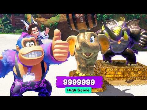 Donkey Kong Bananza DLC - Emerald Rush Event 9 (+ ALL New Statues)