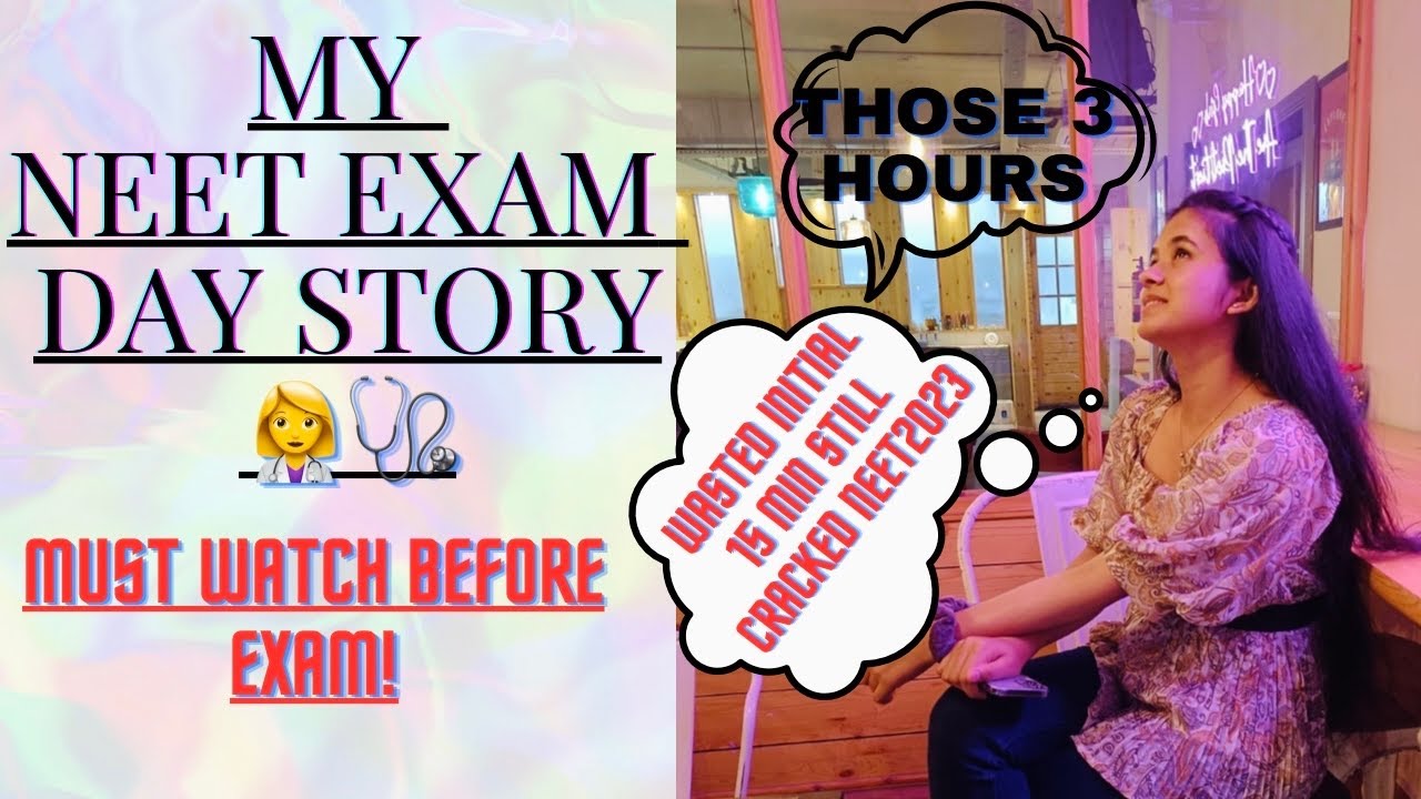 My Honest NEET EXAM day story👩‍⚕️| story which will inspire you 😢 # ...