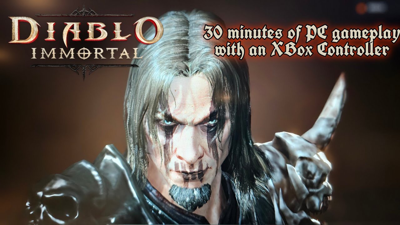 DIABLO IMMORTAL: PC Gameplay with an Xbox Controller. - YouTube