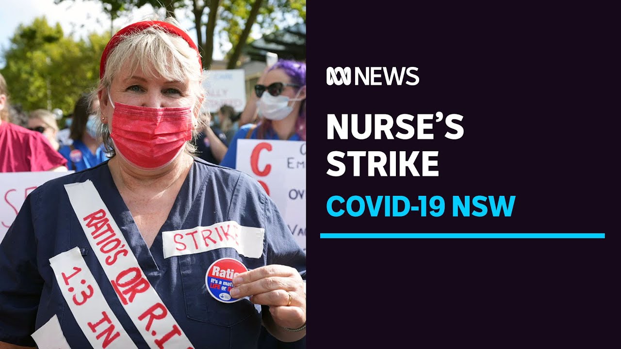 Thousands of striking nurses march through Sydney's CBD over pay and ...